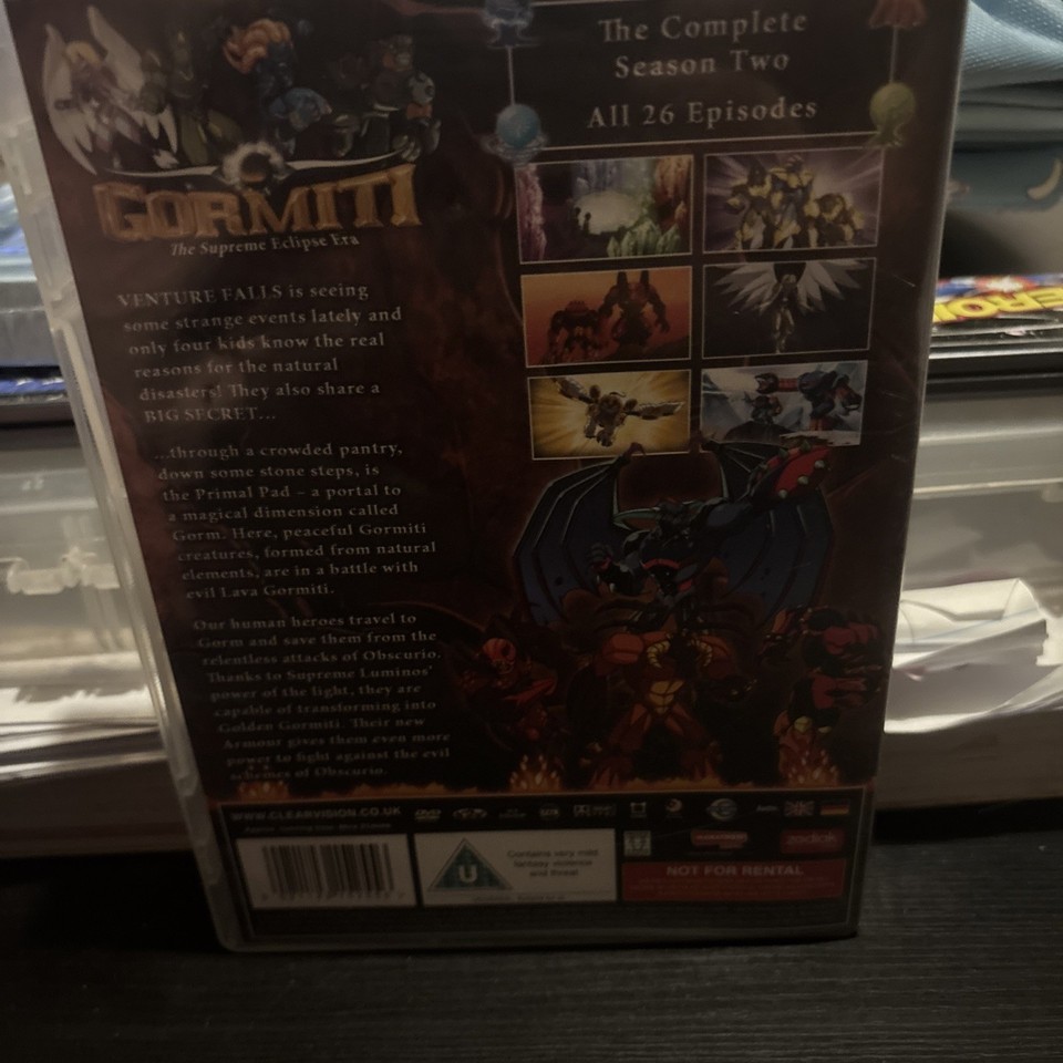 Gormiti Season 2 Complete Boxset [DVD] 5021123152556 | eBay UK