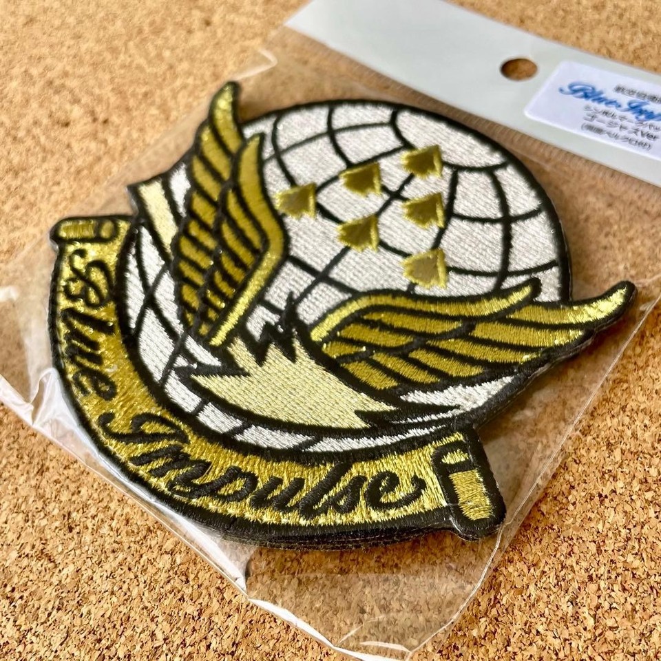 [ASDF] Blue Impulse symbol mark patch gorgeous Ver. | eBay