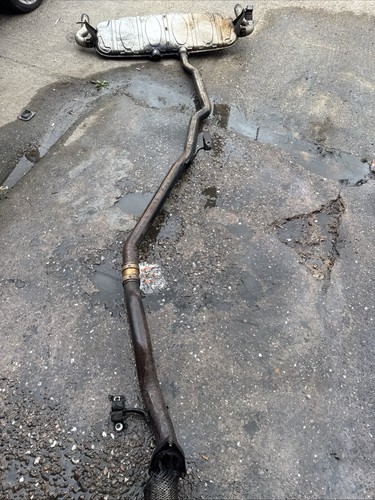 Vw Touareg 7L 3.2 V6 BMV Petrol Twin Tip Rear Exhaust Silencer Backbox ...