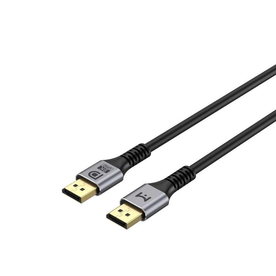 Display Port to Display Port Cable HDR DP 1.4 Male to Male 8K UHD Cord ...