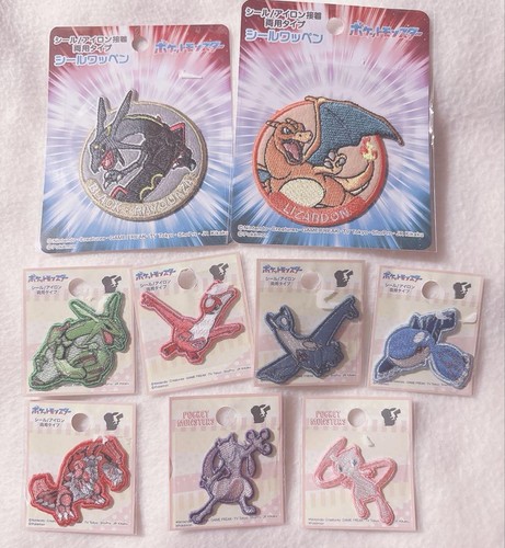 Pokemon Mewtwo Seal Patch Set Of 9 Embroidered | eBay