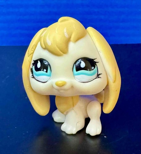 Hasbro LPS Littlest Pet Shop, BUNNY Rabbit #542, Lop Ears, Beige/White ...