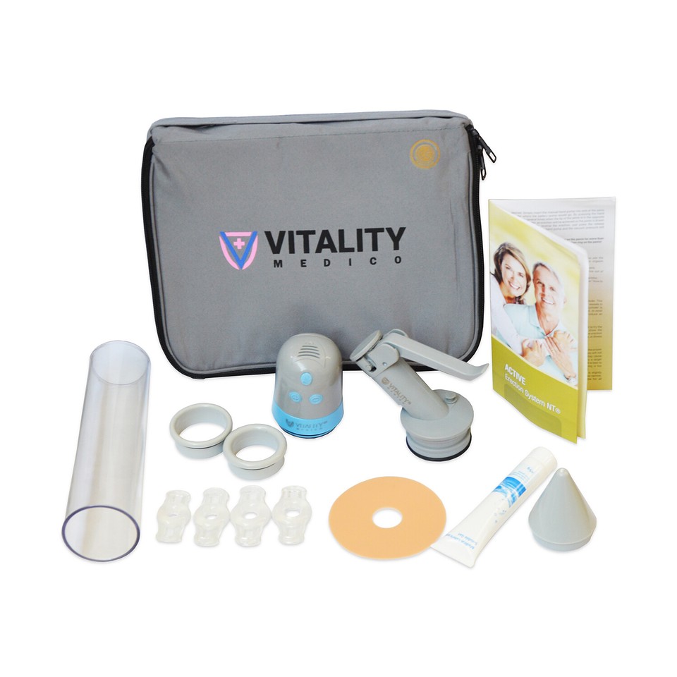 Vitality Medico Encore Deluxe Battery Powered - Combo Vacuum Erection ...