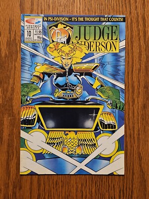 PSI: Judge Anderson #10 (Fleetway, 1990) | eBay