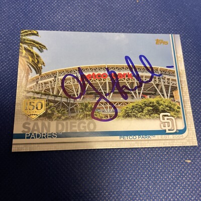 2019 Topps Series 2 #682 Padres Team Card 150th Gold Stamp AJ Preller ...