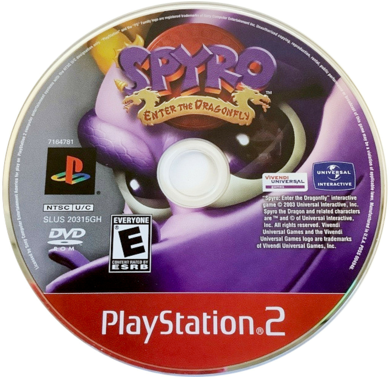 Spyro: Enter the Dragonfly PlayStation 2 PS2 Greatest Hits Video Game ...