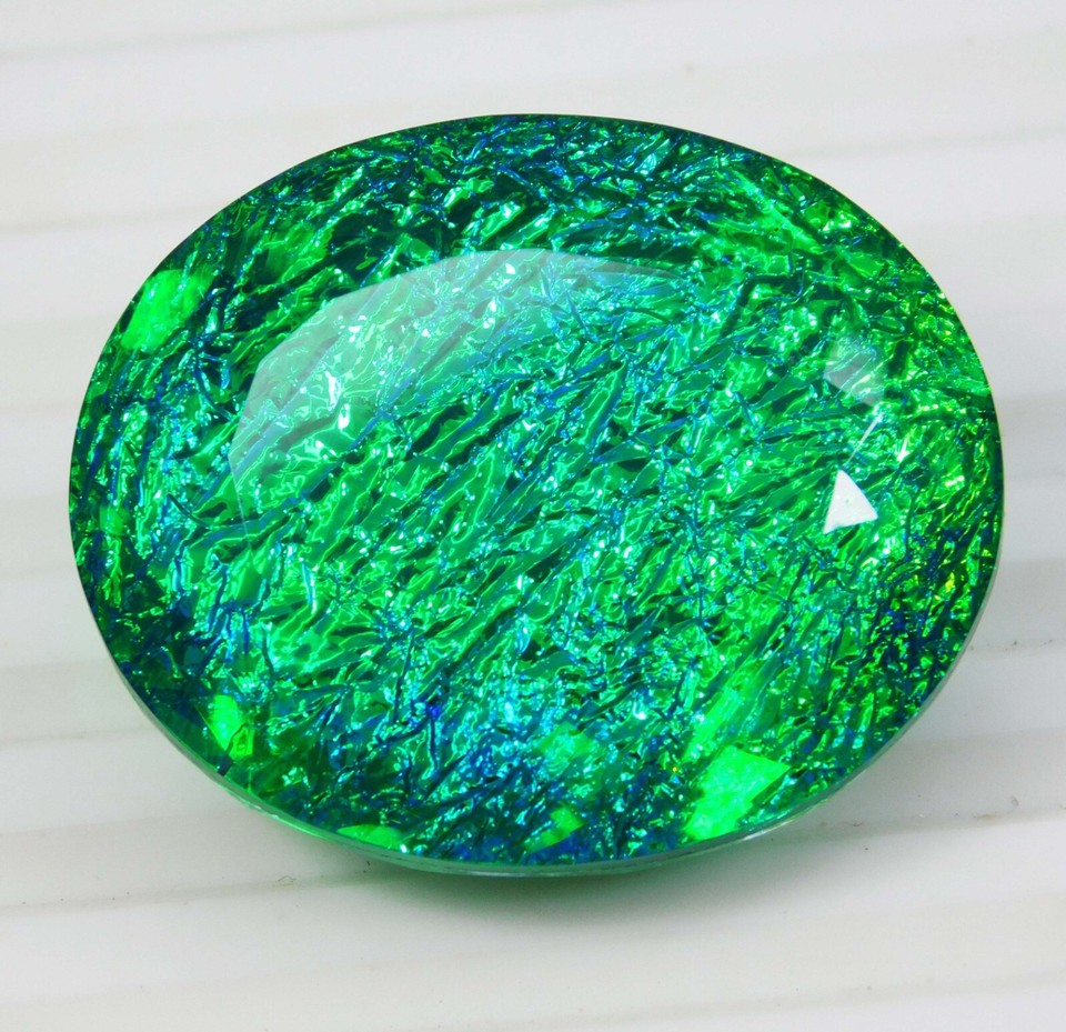 104.30 Ct Natural Monarch Fire Opal Doublet Oval Cut Loose Gemstone ...