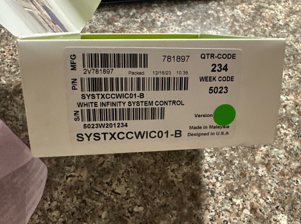 CARRIER Infinity system Control SYSTXCCITC01-B Thermostat (Amazon Alexa ...