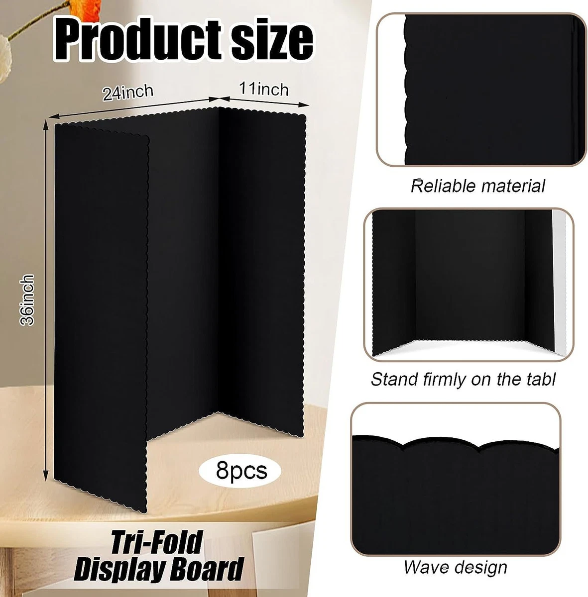 Tri Fold Sizes Poster Board