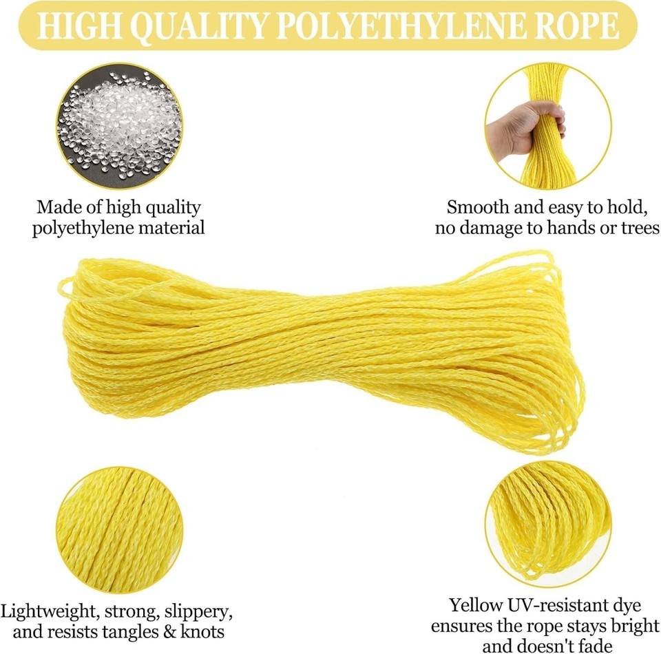 Arborist Throw Weight & 150Ft 1/8Inch Throw Polyester Line Kit 8.8oz ...