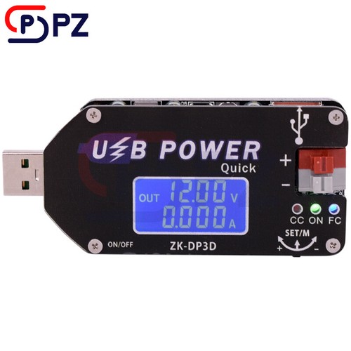 DP3D CNC USB TYPE-C DC-DC Converter 2A 15W Constant Voltage Current ...