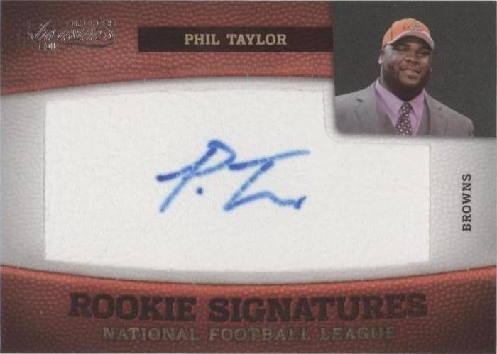 2011 Panini Timeless Treasures - Rookie Signatures Phil Taylor #193 / ...