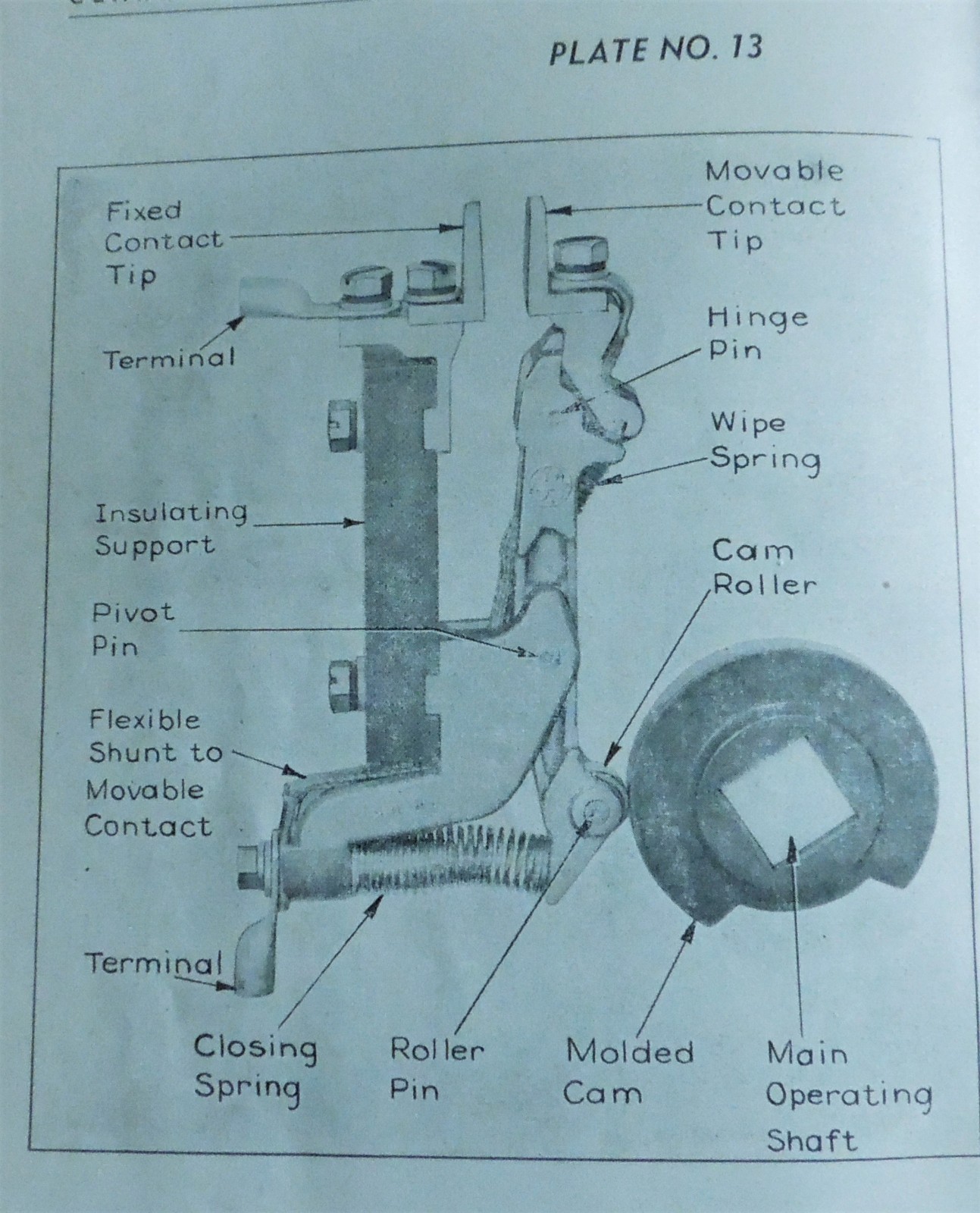 CLARK TRUCTRACTOR ELECTRIC UTILITRIC FORKLIFT PARTS & INSTRUCTION BOOK ...