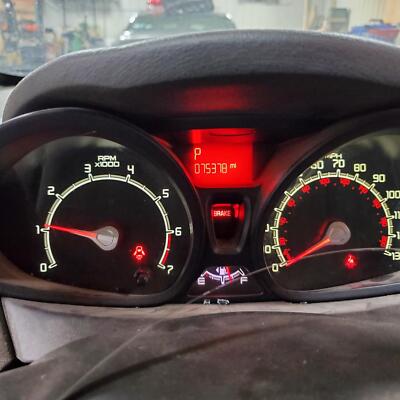 FORD FIESTA Speedometer (cluster), MPH, w/message center 12 | eBay