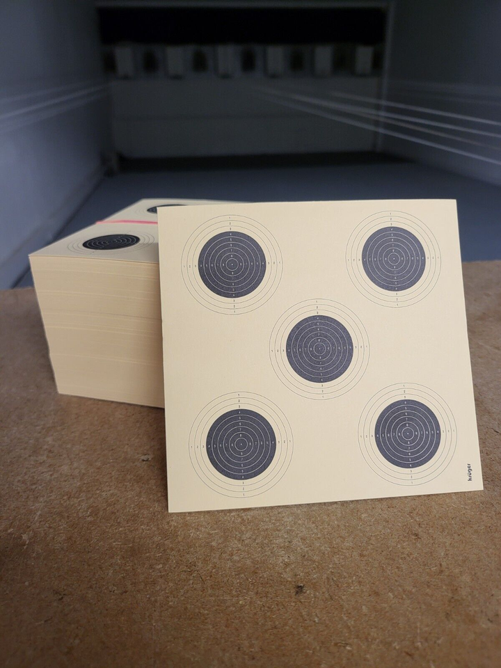 Krüger ISSF Approved Air Rifle 5 in 1 Precision 10m Competition Targets ...