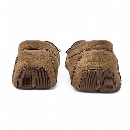 Cole Haan Women's Evelyn Bow Driver Driving Loafer Pecan Nubuck 8.5 ...