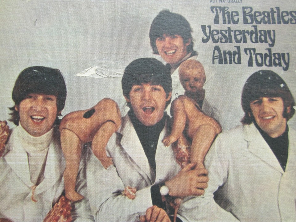 BEATLES BUTCHER COVER YESTERDAY & TODAY VINYL LP THIRD STATE NICE FOR ...