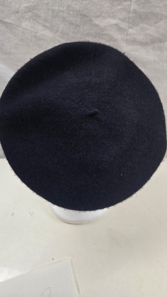 Beret Basque Womens Hat 100% Pure Wool Black French Winter Fashion Cap ...