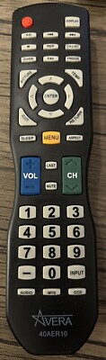 Original Avera Led TV Remote Control Avera 40AER10 32AER10 55AER10 ...