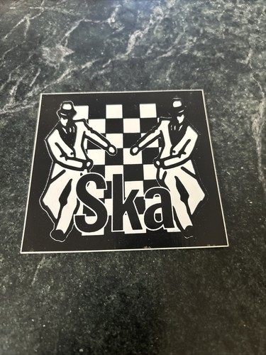 Two Tone Records vtg sticker Decal Label Promo Rare Vinyl 4” Logo Band ...