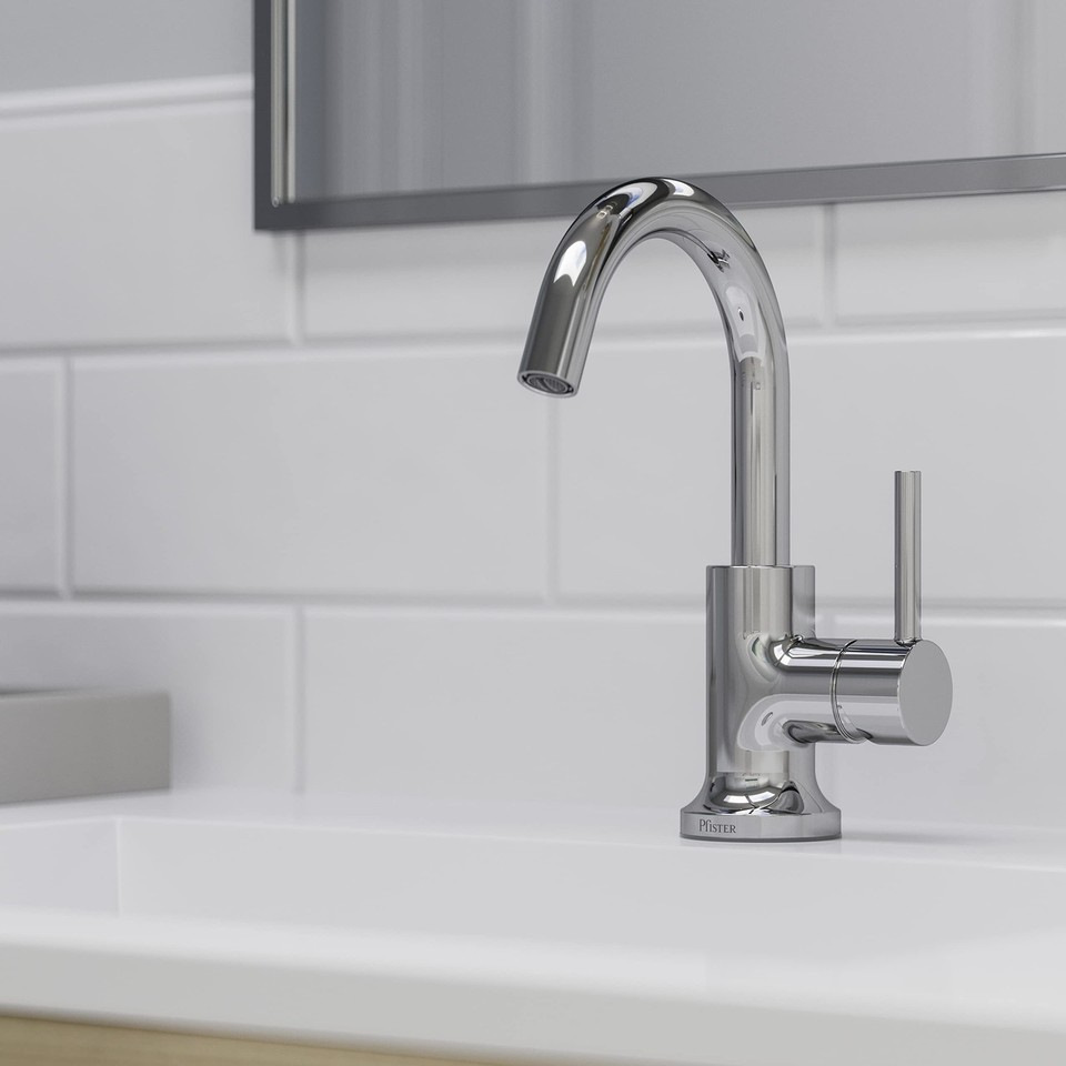 Pfister Zeelan Bathroom Sink Faucet, Single Control, Polished Chrome | eBay