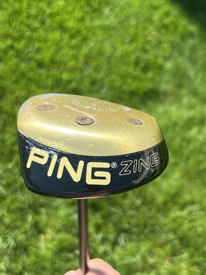 Vintage Ping Zing Karsten Black Wood Set 1W 5W 7W Right Handed Aldila Shaft | eBay