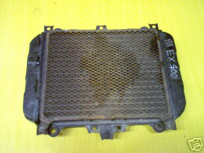 1988 KAWASAKI EX500 EX 500 RADIATOR ASSEMBLY | eBay