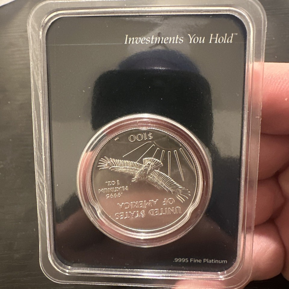 2020 $100 PLATINUM American Eagle coin 1 Ounce Oz .9995 APMEX Proof ...