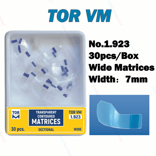 No.1.923 Dental Clear Matrix Transparent Sectional TOR VM Matrices ...