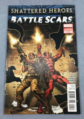 Battle Scars #4 Marvel Comic 2012 Shattered Heroes Deadpool 1st Print ...