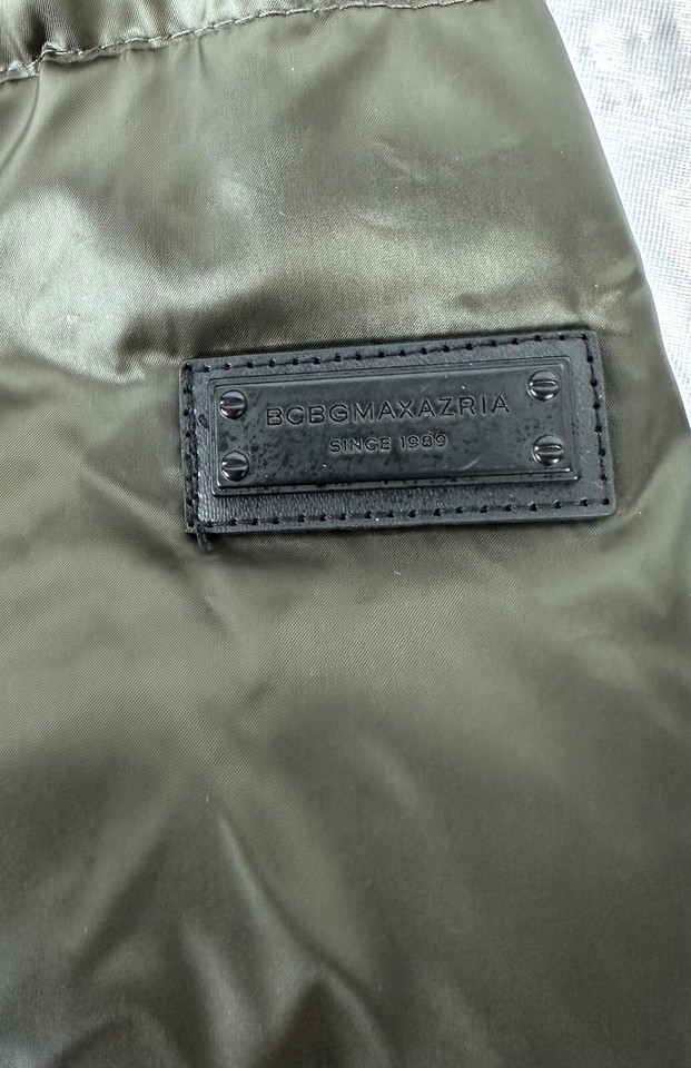 BCBG MAX AZRIA Quilted Down Puffer Jacket Coat Women's Size Small ...