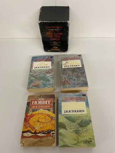 JRR Tolkien Heroic Tales The Lord of the Rings PB Box Set 1981 The ...