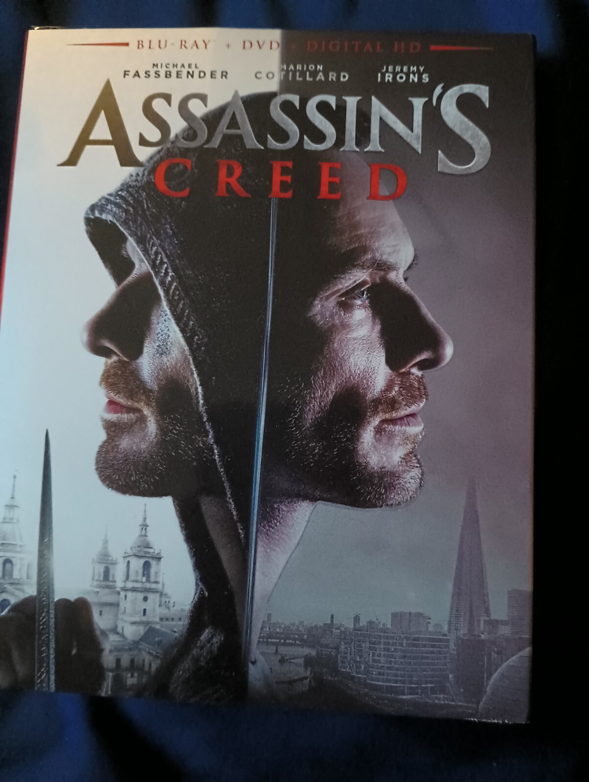 Assassins Creed (Blu-ray Disc, 2017, 3-Disc Set, Includes Digital Copy ...