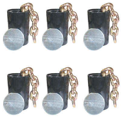 6ct Champ Anchor Pots 1600 w/ Floor Plates 1677 for Frame Machines ...