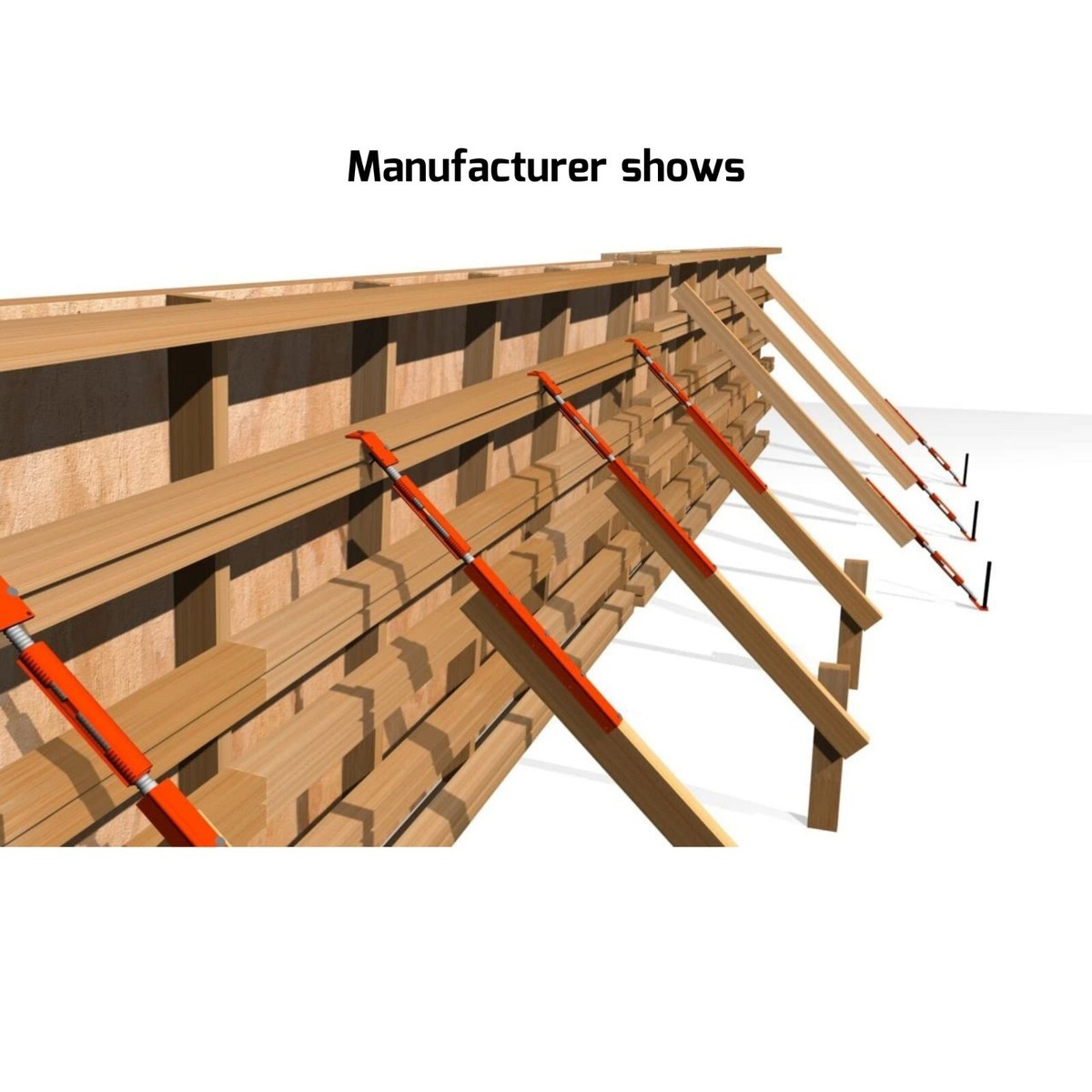 Concrete Wall Form Bracing Formwork 101 MEVA USA
