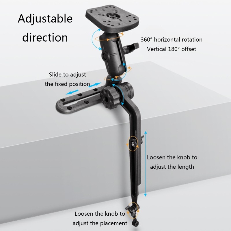 Arm Marine Electronics Ball Mount Base Adapter for Fish Finder | eBay UK