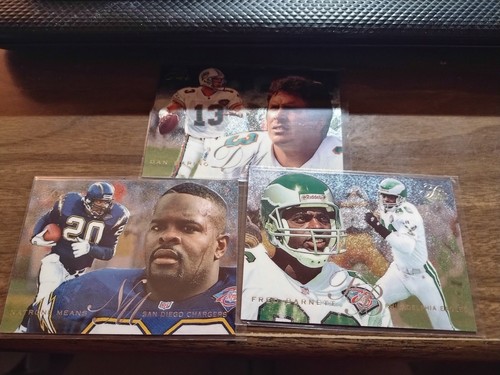Dan Marino, Fred Barnett & Natrone Means Flair #26,18&24 good condition ...