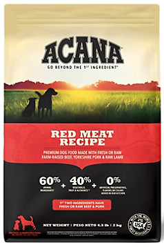 Acana F1B201132K02000 - Red Meat Dog Food, 4.5 lb. | eBay
