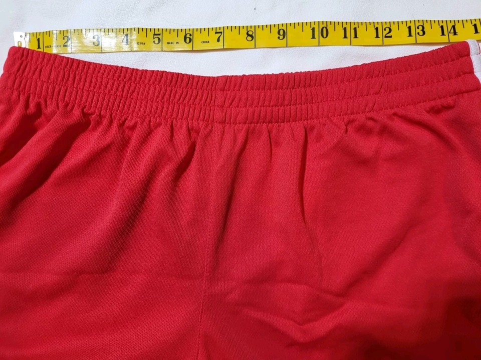 Women's Athletic Red Running Shorts Large ActiveWear By Jennifer Lauren ...