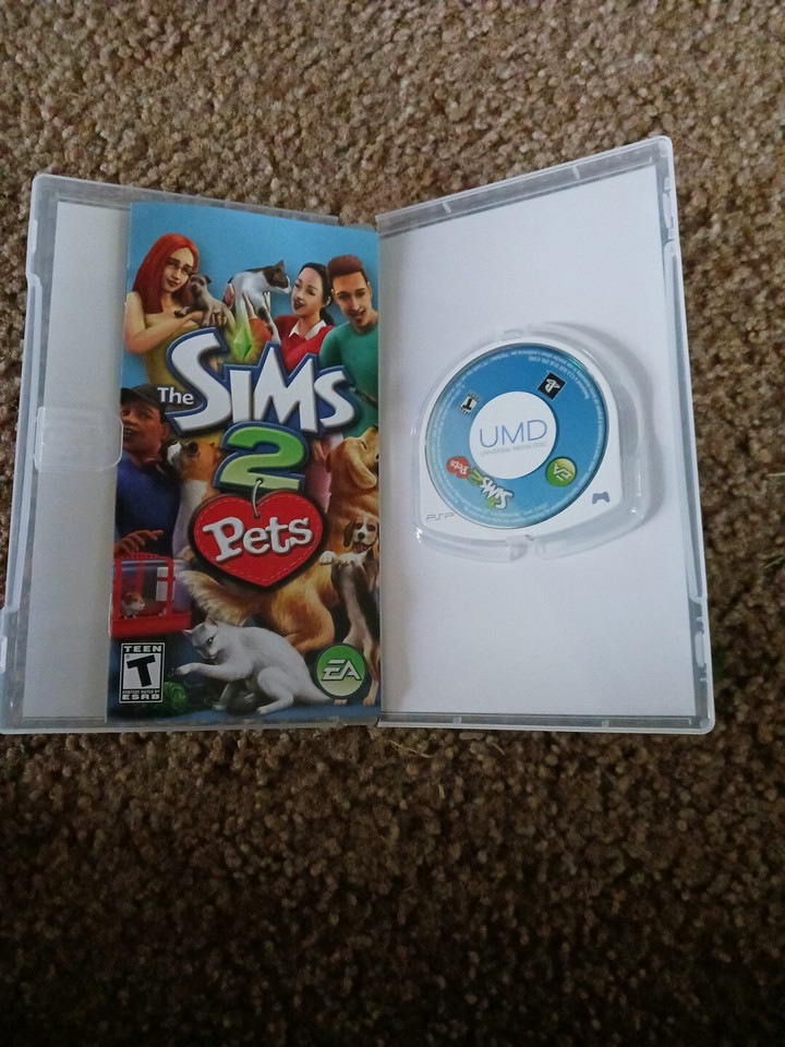 The Sims 2: Pets (Sony PlayStation Portable, PSP) Complete with Manual ...