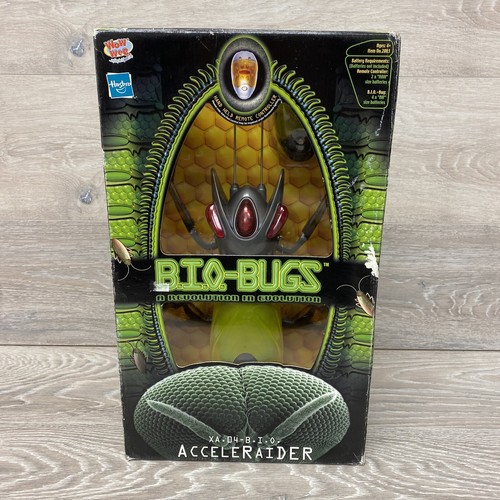 BIO Bugs ACCELERAIDER Remote Control R/C Bug Toy Robot Wow Wee 2003 NIB ...