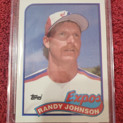 1989 Topps Randy Johnson Rookie #647 NM or Better! | eBay