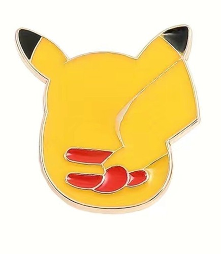 Pokemon Pikachu Tail Turned Around Custom Enamel Pin Brooch Nintendo ...