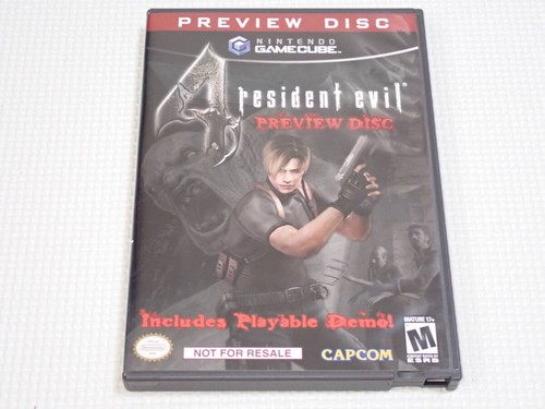 Nintendo GameCube Resident Evil Preview Disc NTSC-US Complete Boxed ...