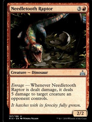 2018 Rivals of Ixalan Needletooth Raptor Expansion/Uncommon #107 | eBay