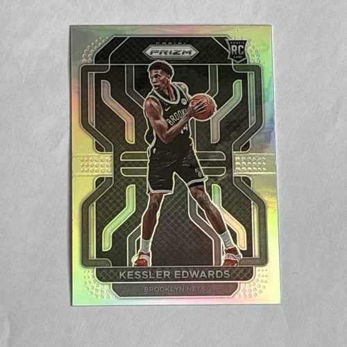 2021-22 Panini Prizm Silver Kessler Edwards #284 Rookie Brooklyn Nets ...