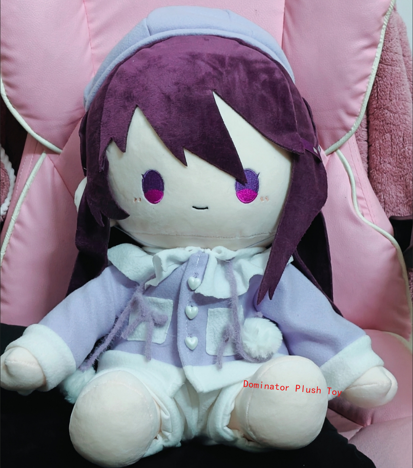 40cm Doki Doki Literature Club! Yuri Plush Doll Pillow Dress up Toy ...
