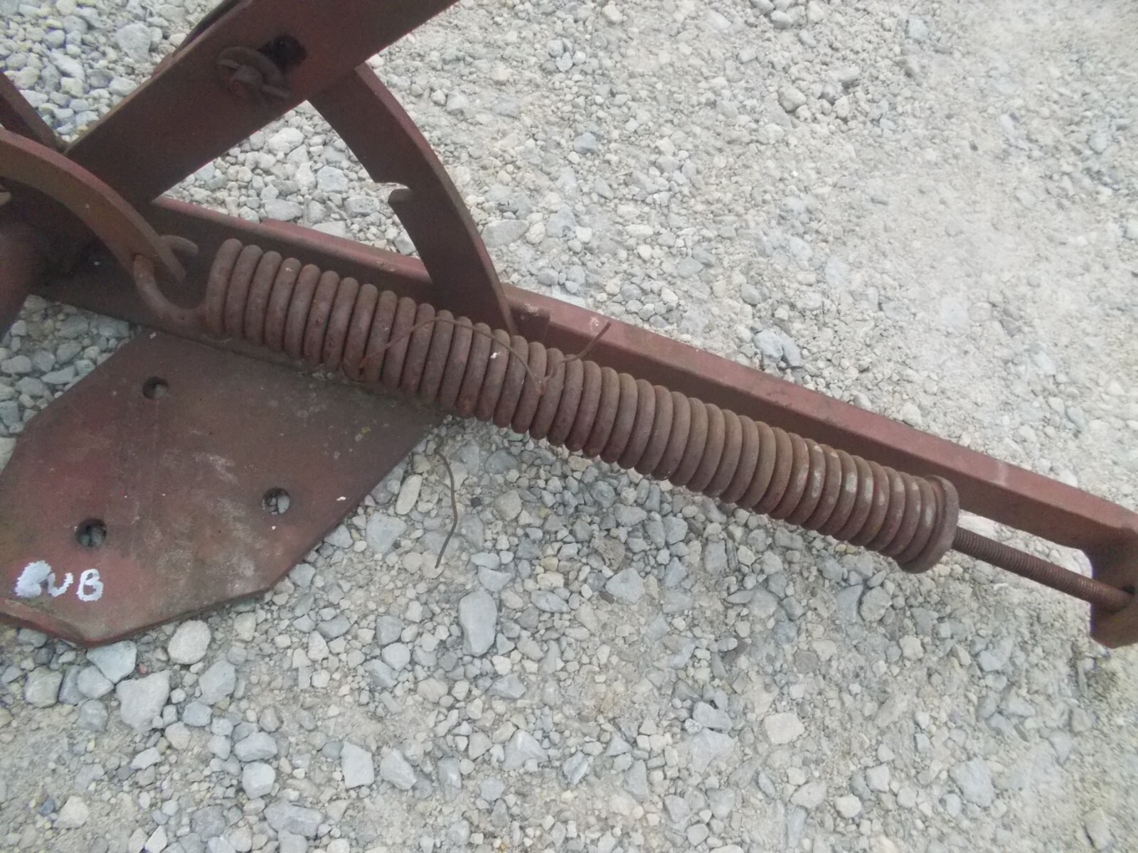 Farmall Cub Rowcrop IH Tractor rear plow cultivator implement hand lift ...