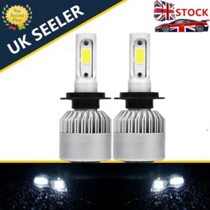 LED Dipped Main Beam Headlight Bulbs Replace For Ford Fiesta 1995-2017 ...