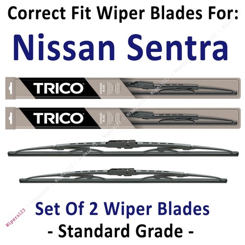 Wipers 2-Pack - Standard Wiper Blades - fit 2019+ Nissan Sentra - 30260 ...